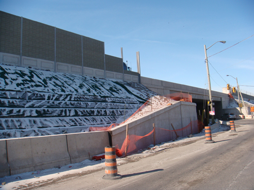 Commercial Construction Steep Slope